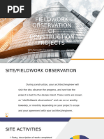 Construction Site Observation Report | PDF | Real Estate Law | Engineering