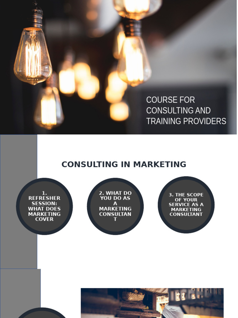 Consulting On Marketing | PDF | Marketing | Sales