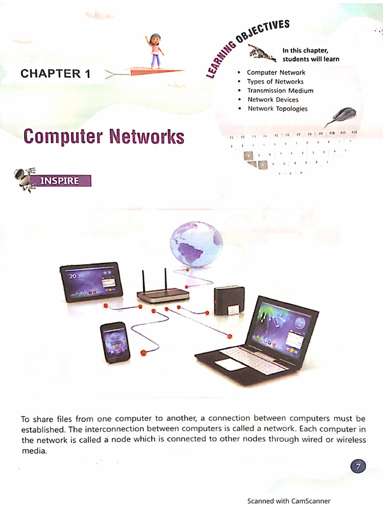 Computer Network Class 8 | PDF