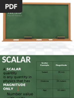 Grade 10 Vectors & Scalars Guide | PDF | Velocity | Euclidean Vector