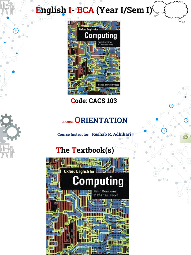 BCA - ENG I Orientation | PDF | Plagiarism | Citation