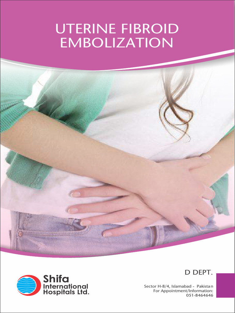 UTERINE FIBROID Brochure | PDF | Uterus | Interventional Radiology