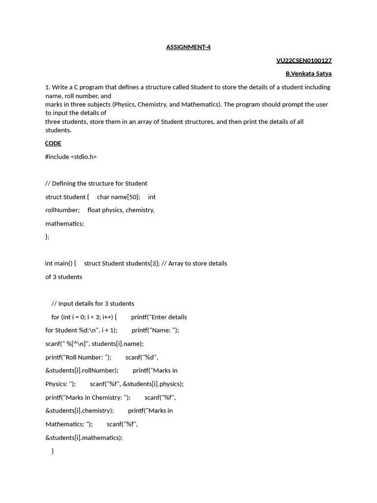 IC Ass4 | PDF | Computer Engineering | Software