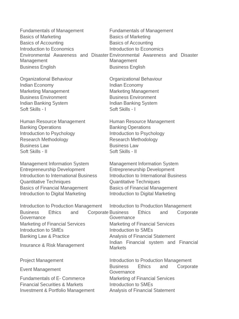 Comprehensive Business Management Course | PDF | Business | Economies