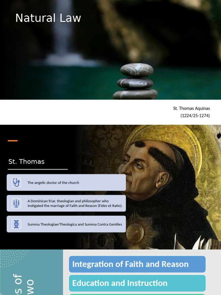 Natural Law of St. Thomas | PDF | Thomas Aquinas | Soul