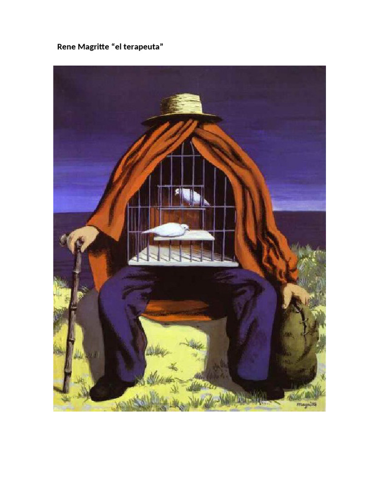 Trabajo Rene Magritte | PDF | Psicoanálisis