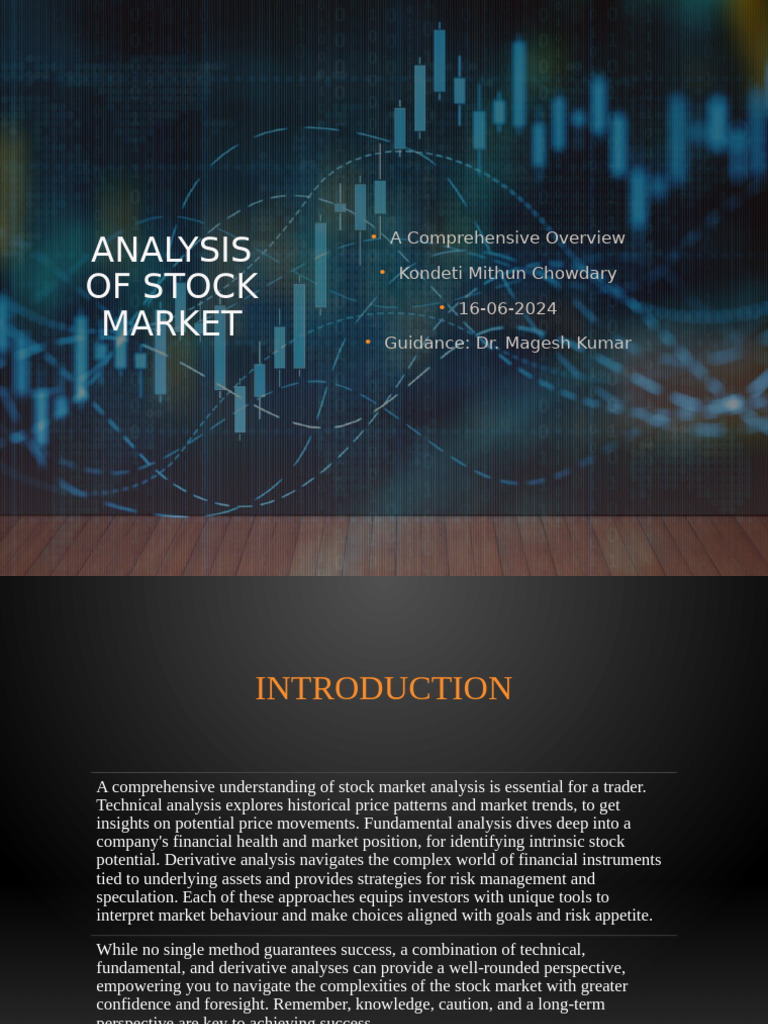 Stock Market Analysis Overview PDF | PDF | Investing | Stock Market