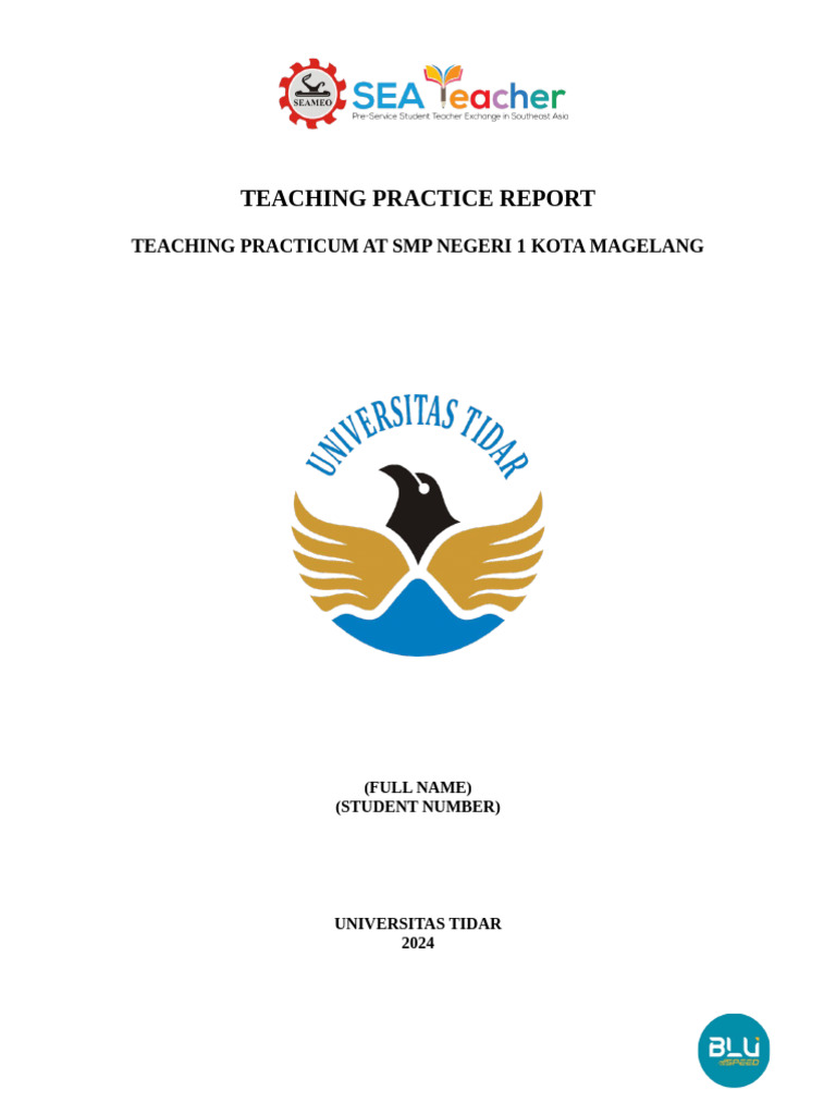 TEACHING PRACTICE REPORT Draft | PDF | Teachers | Mentorship