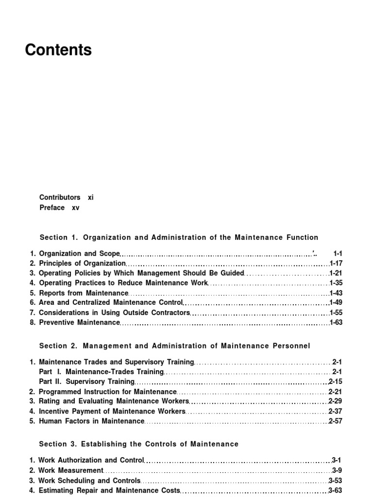 Maintenance Management: A Comprehensive Guide to Maintaining Industrial ...