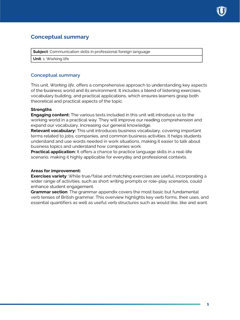 Business Communication Skills Guide | PDF | Vocabulary | Learning