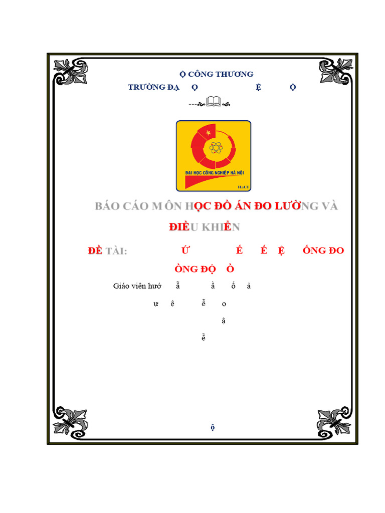 Nhom 7 Nghien Cuu Va Thiet Ke Bo Do Nong Do Con | PDF