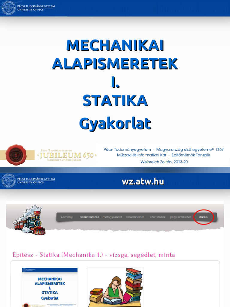 Mechanika Statika | PDF