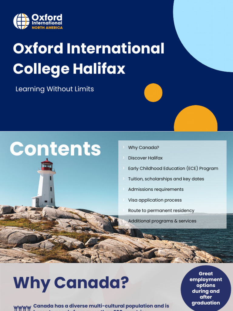 Study ECE in Halifax, Canada | PDF | Child Care | Early Childhood Education