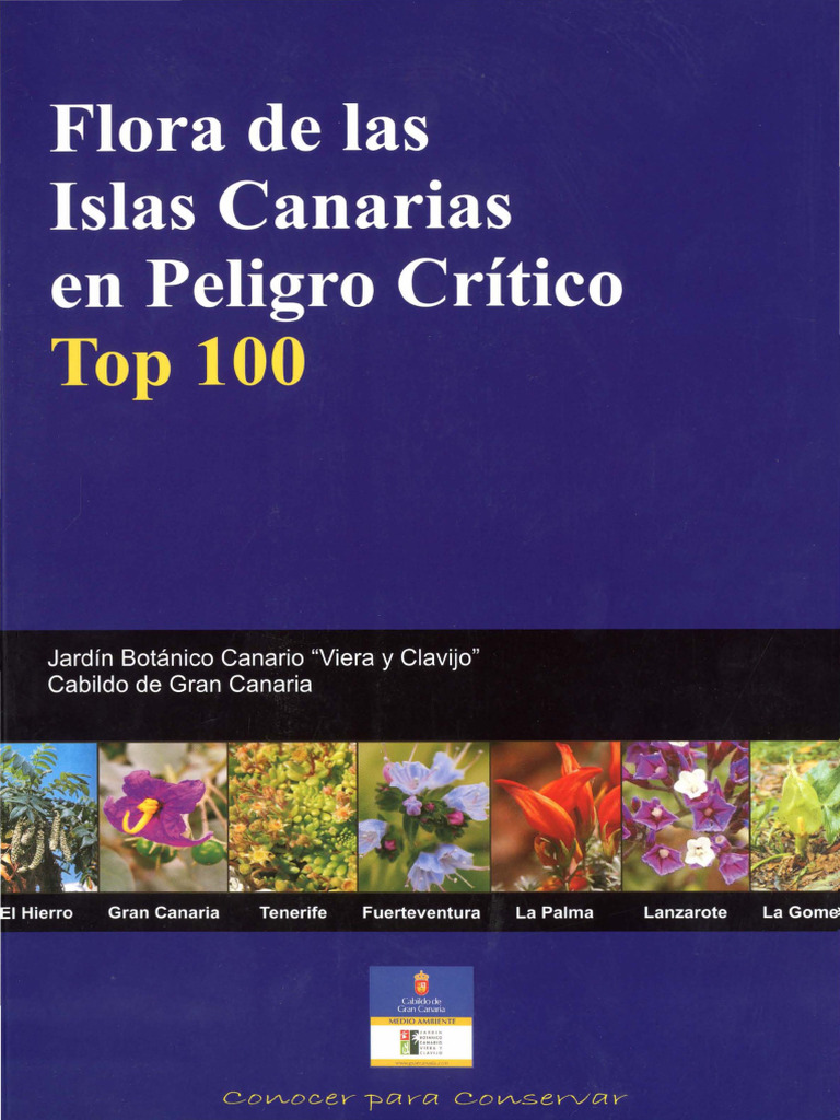 Flora de Las Islas Canarias en Peligro Top 100 | PDF | Islas Canarias | Botánica