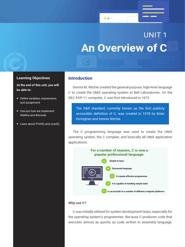 Programming In C Pdf Pointer Computer Programming Integer 9427