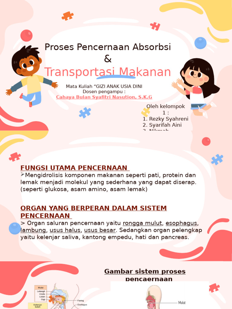 Absorbsi Dan Transportasi Makanan11 | PDF