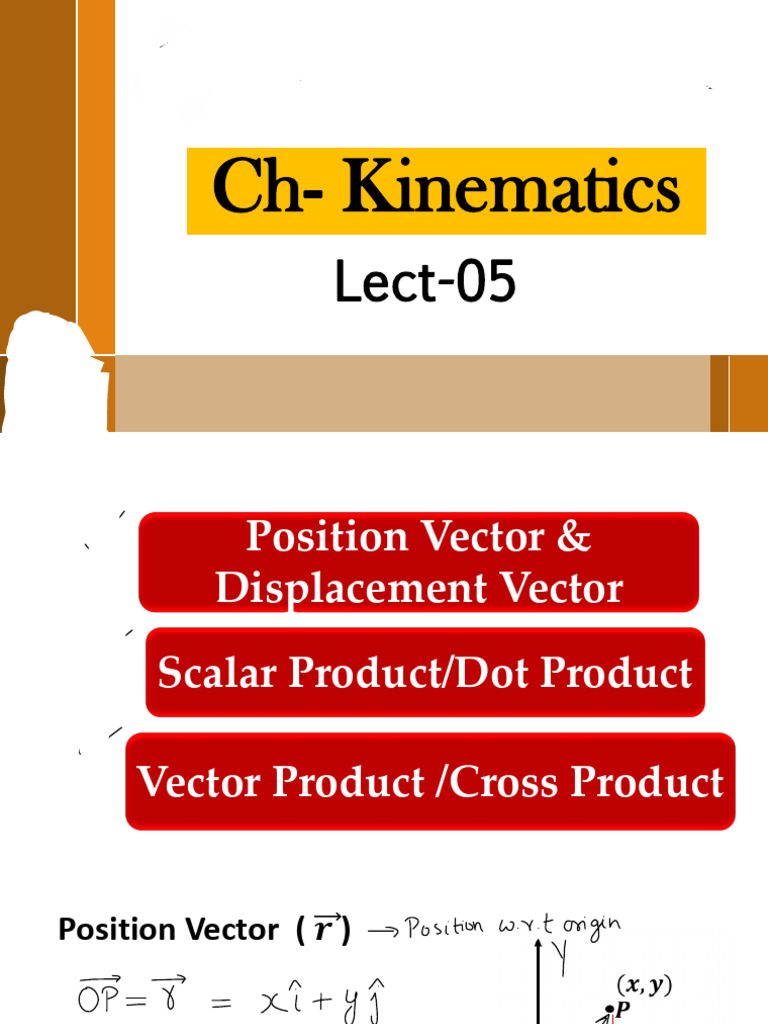 Kinematics 5final - 230418 - 151839 | PDF | Euclidean Vector | Kinematics