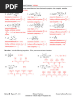 1.7A Rational Functions & End Behavior | PDF | Function (Mathematics ...