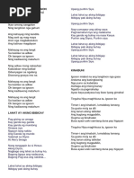 Kay Ganda NG Umaga Lyrics - Google Search | PDF