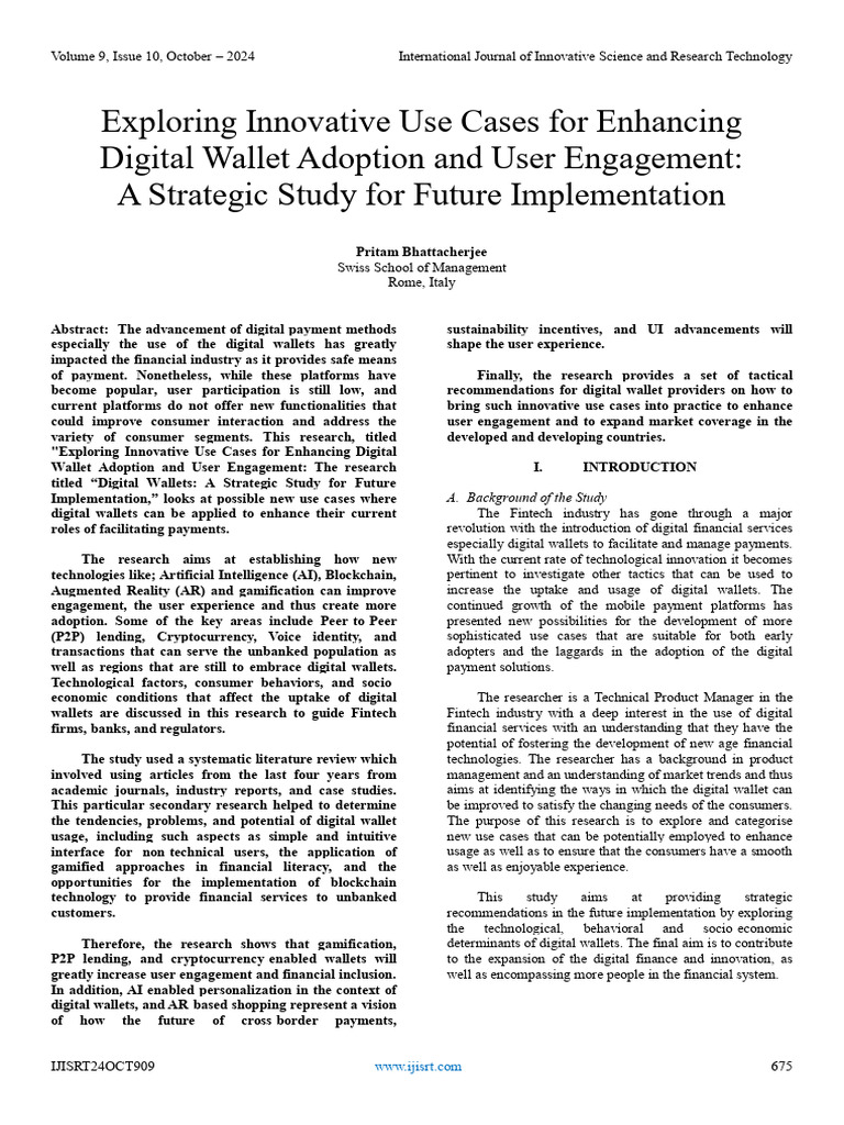 Enhancing Digital Wallet Adoption Strategies | PDF | Cryptocurrency ...