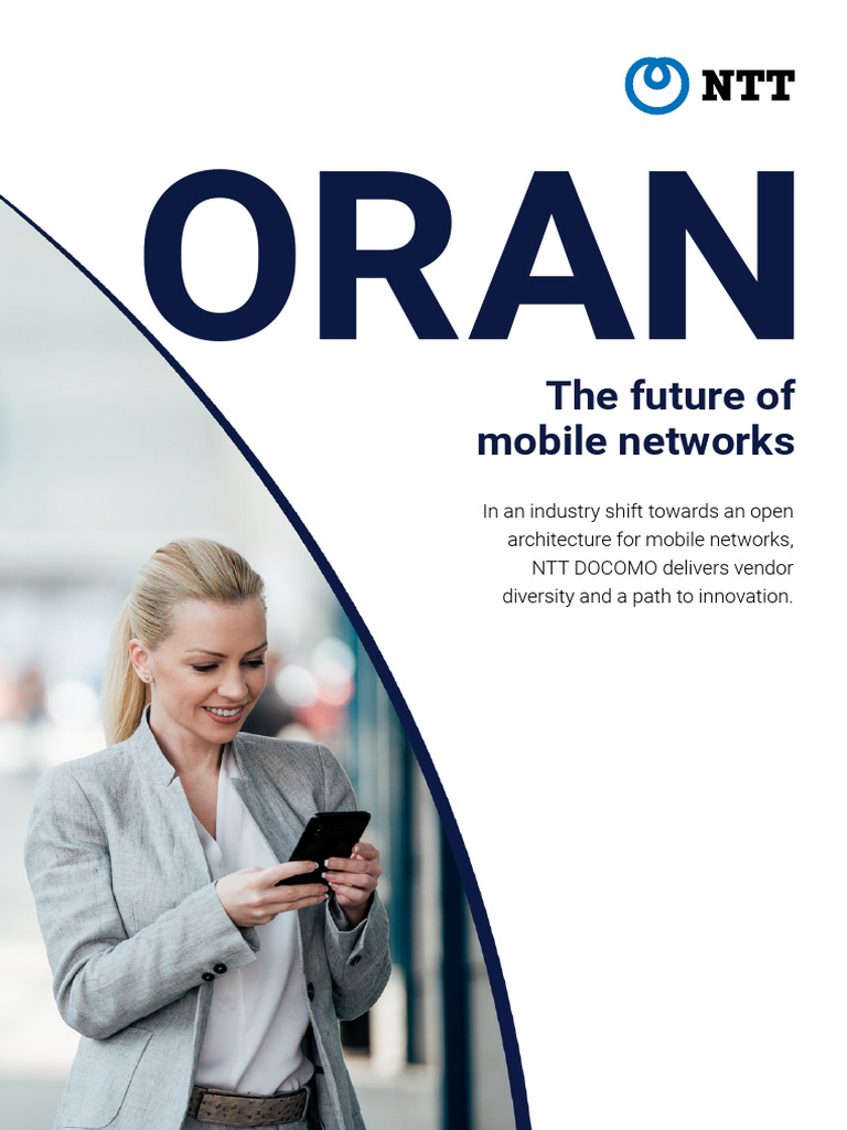 NTT ORAN The Future of Mobile Networks | PDF | Supply Chain | Energy ...