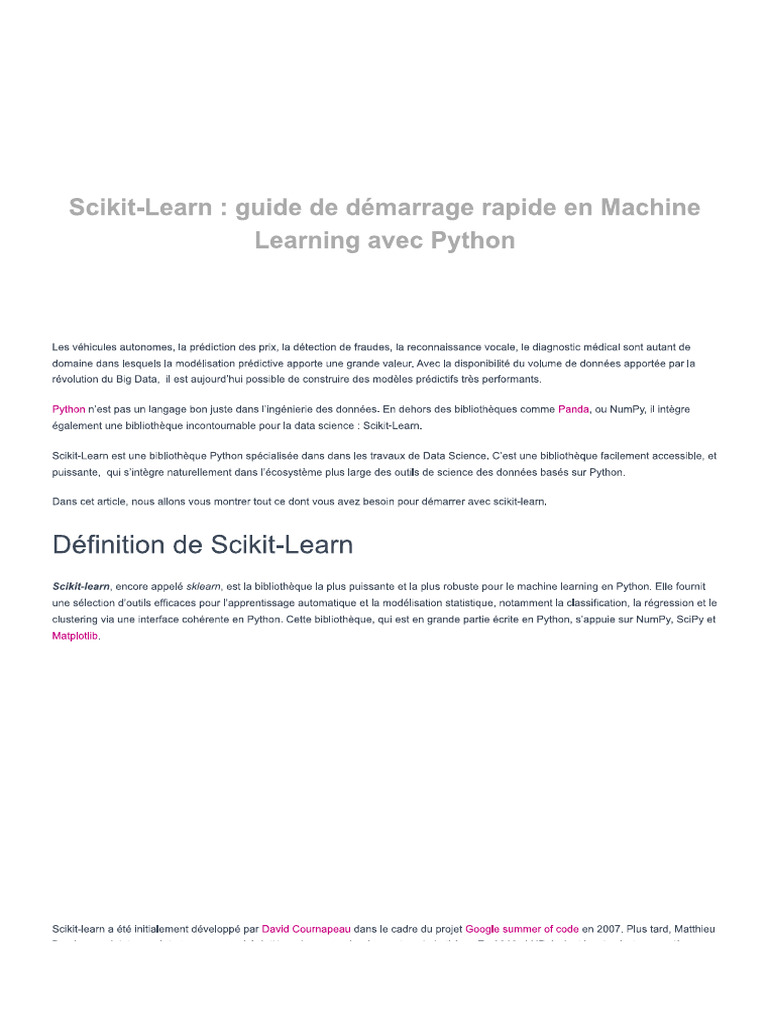 3 Python Sklearn | PDF