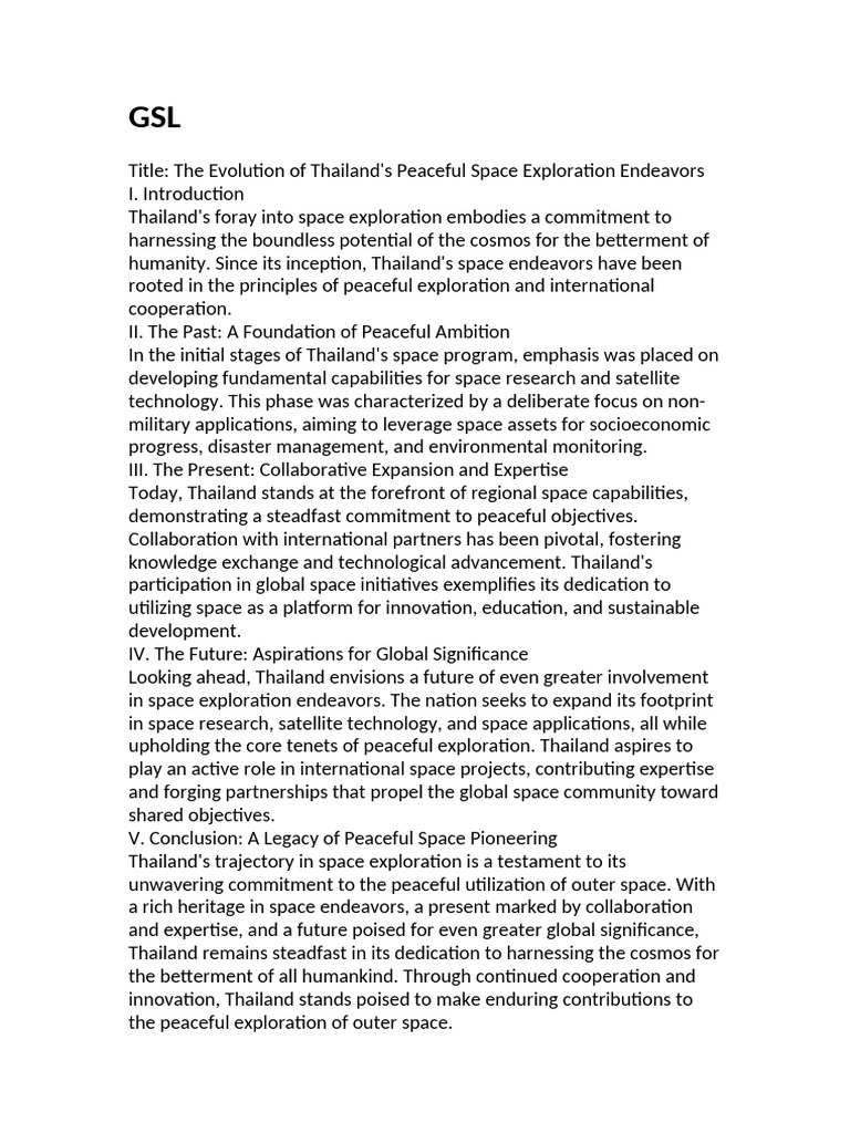 GSL | PDF | Satellite | Outer Space