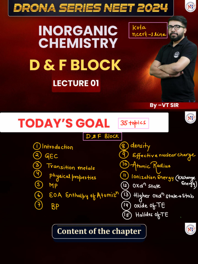 VT Sir Drona Lec1 12sep | PDF