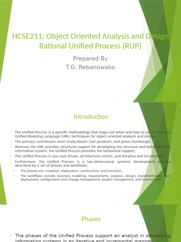 Rational Unified Process | PDF | Systems Thinking | Technology Development