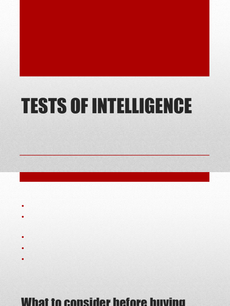Nu Lecture - Assessment Chapter 3a | PDF | Wechsler Adult Intelligence ...
