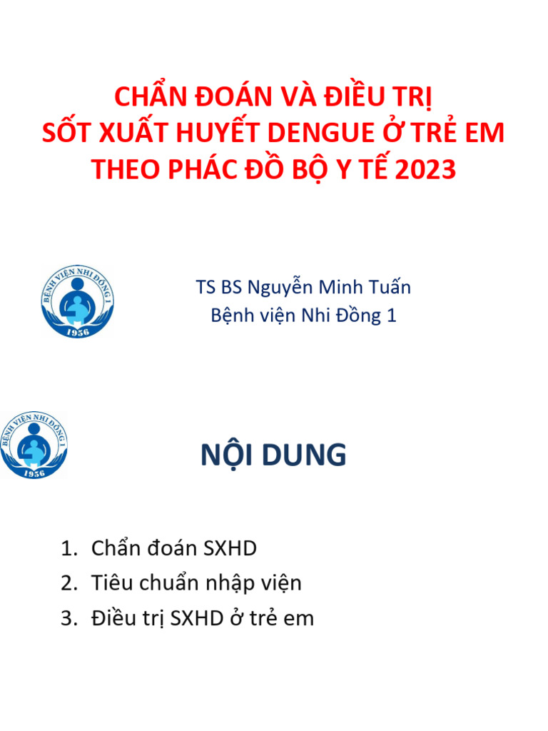 Cap Nhat Chan Doan Va Dieu Tri SXHD | PDF
