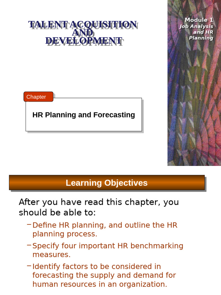 HR Planning and Talent Forecasting Guide | PDF | Forecasting | Human ...
