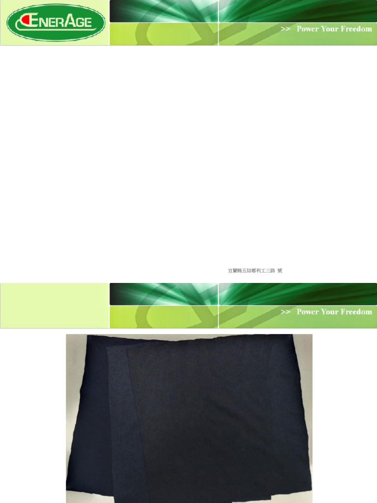 Graphene Textile Test Report | PDF | Science & Mathematics