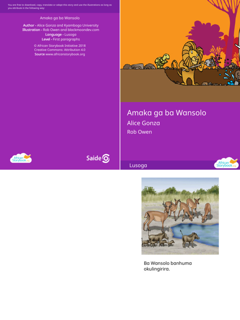 Amaka ga Ba Wansolo Story Overview | PDF