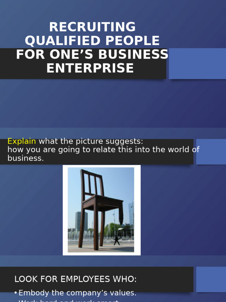 Recruiting Qualified Employees Effectively | PDF | Recruitment | Employment