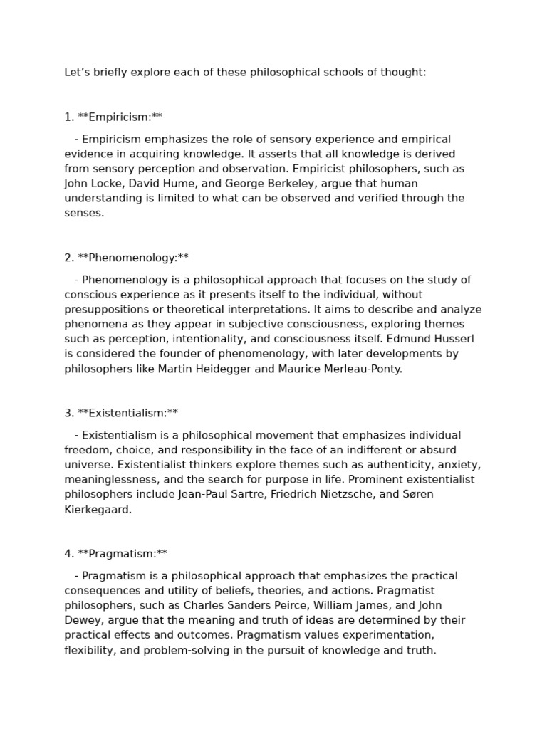 Unit 3 Schools of Philosophical Thoughts - 053730 | PDF ...