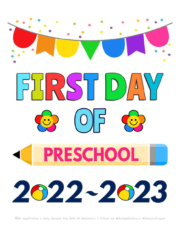 160 Free Printable Worksheets For Kids First Day of School Preschool | PDF