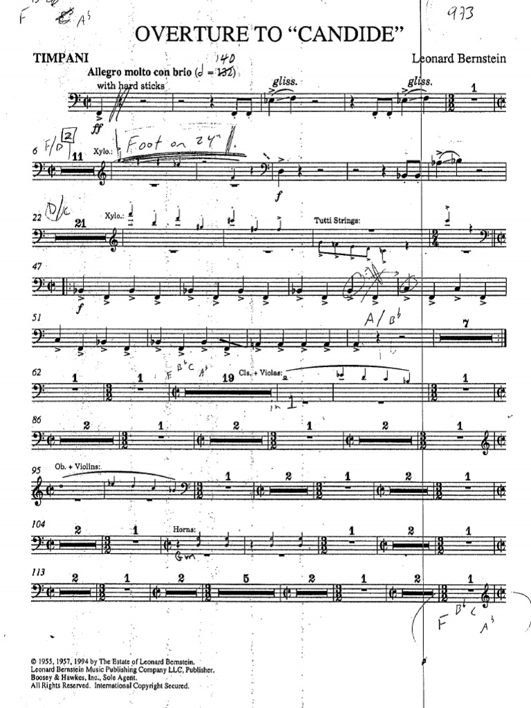 PERCUSION Y ARPA | PDF