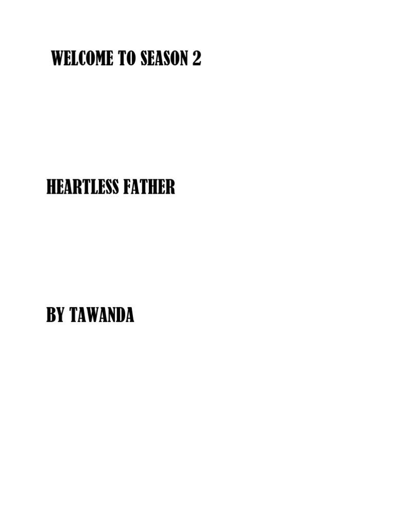 Hearthless Father Seson 2 | PDF