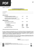 Declaration Sur L'honneur ASSR2 | PDF