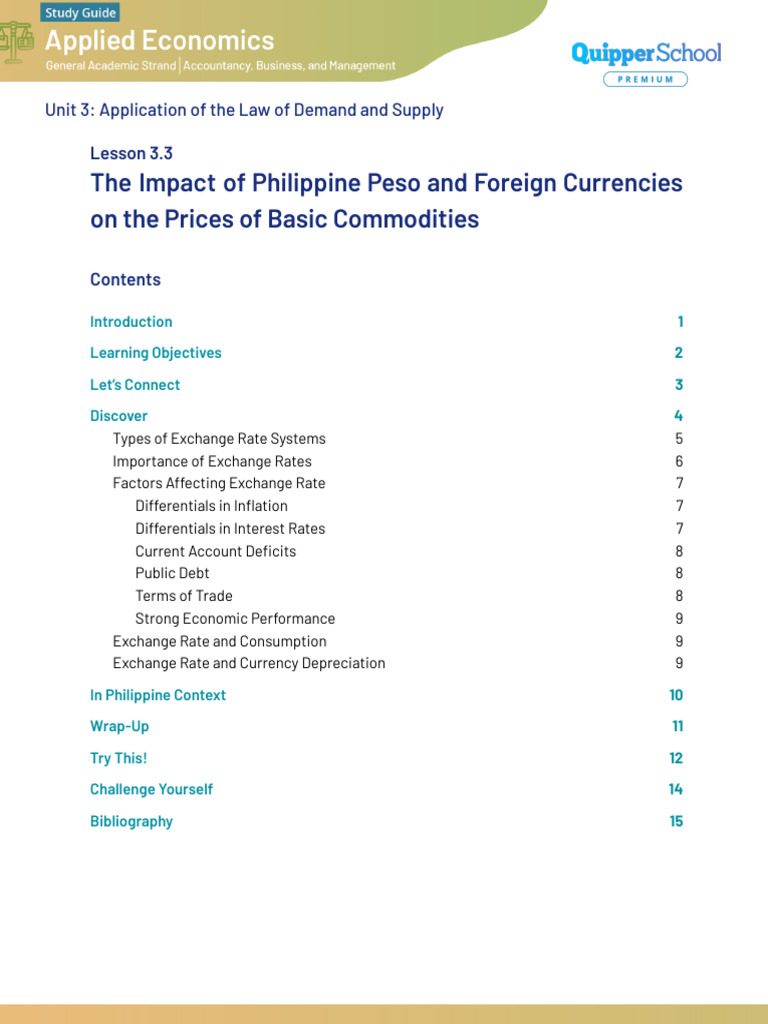 AEC - 12 - Q1 - 0303 - SG - The Impact of Philippine Peso and Foreign ...