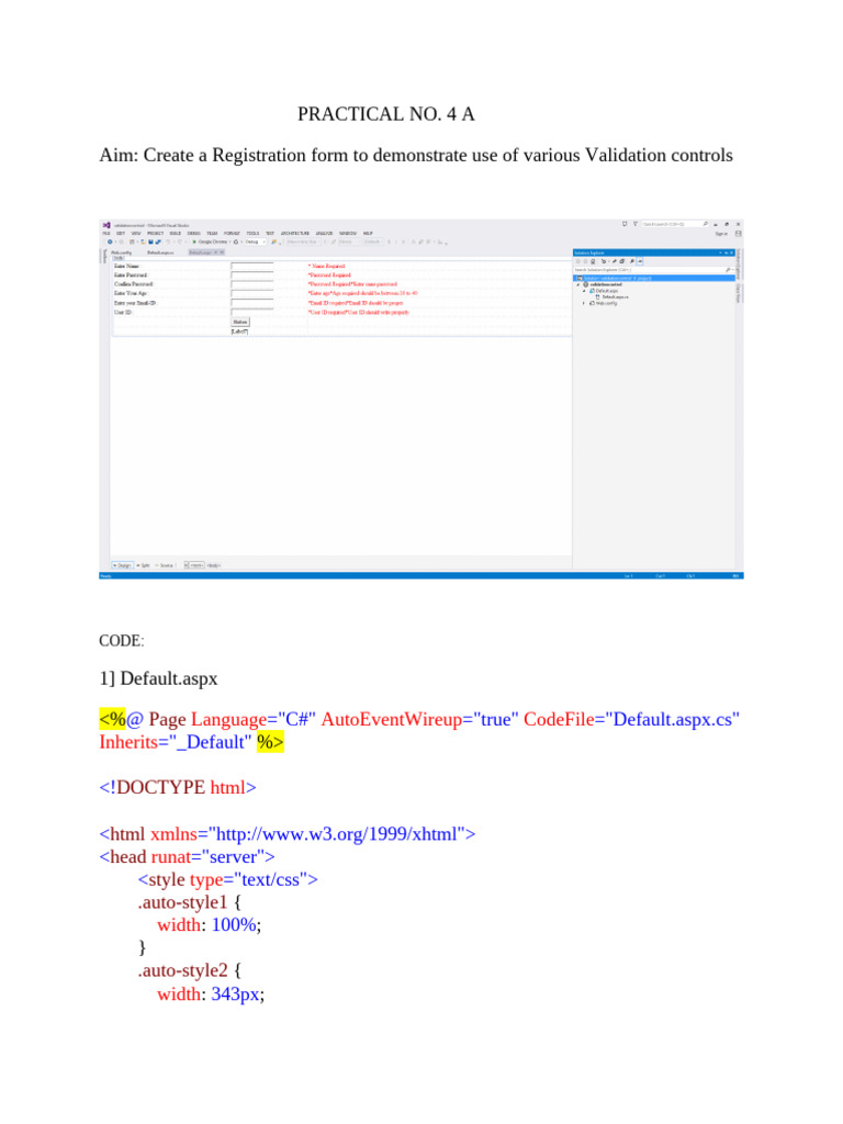 Practical 4 (A, B, C) Awp | PDF | Software | Computer Science