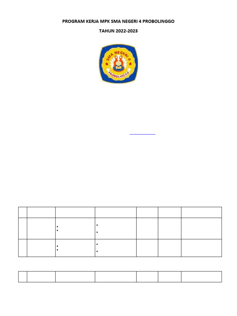 Proker MPK 2022-2023 | PDF | Karier & Perkembangan