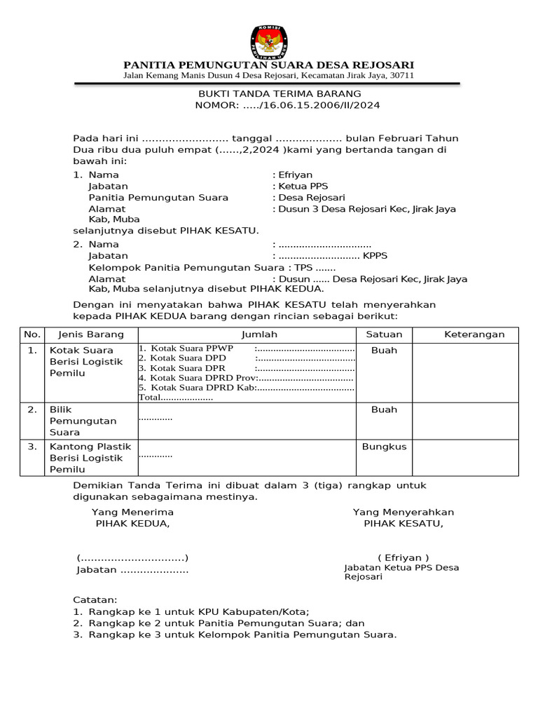 BTTB PPS Ke KPPS | PDF