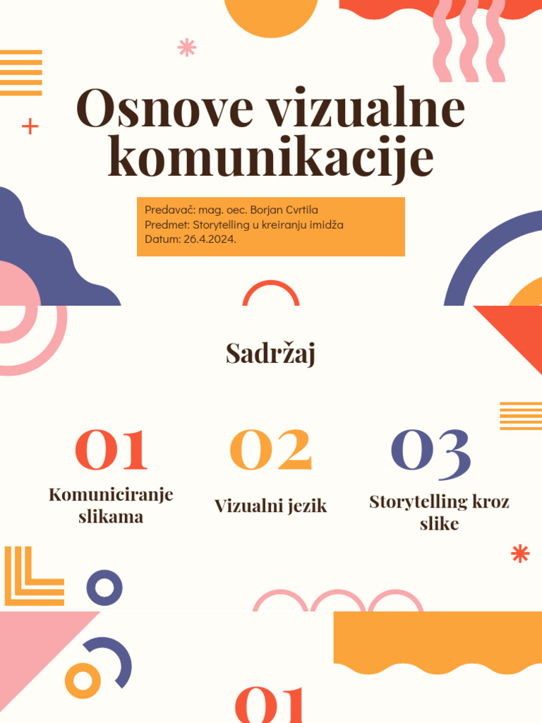 Borjan Cvrtila - Osnove Vizualne Komunikacije | PDF