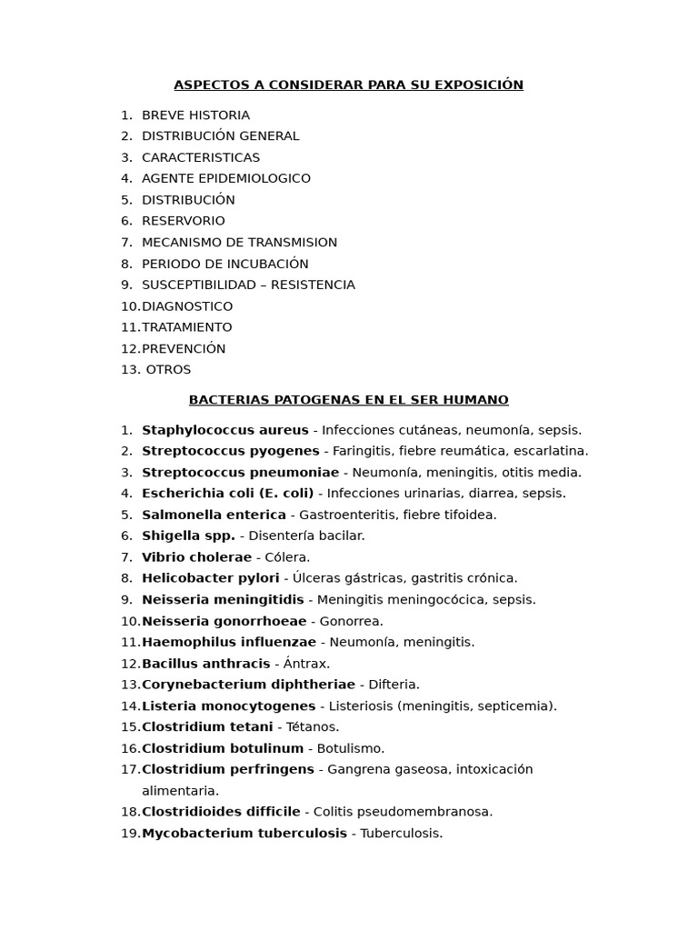 Aspectos A Considerar para Su Exposición | PDF | Ciencia y matemáticas