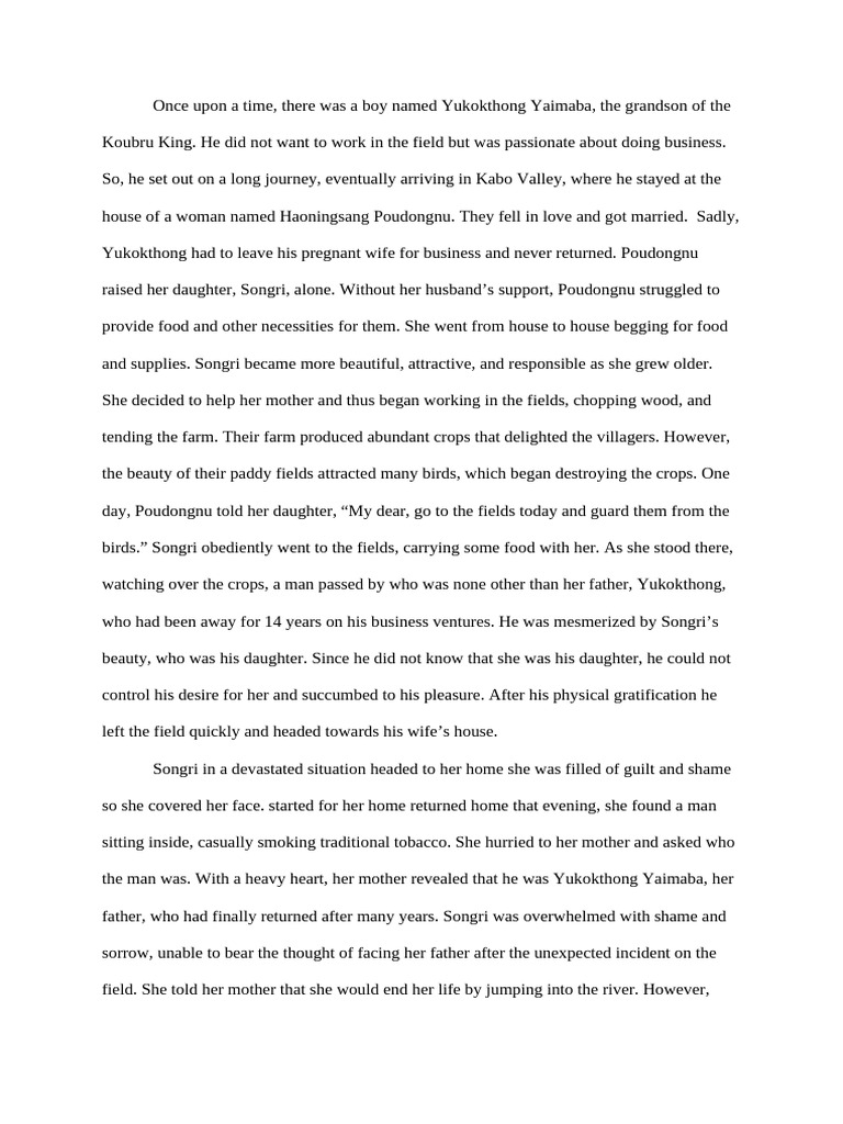 Tragic Tale of Love and Loss in Kabo Valley | PDF | Religion ...