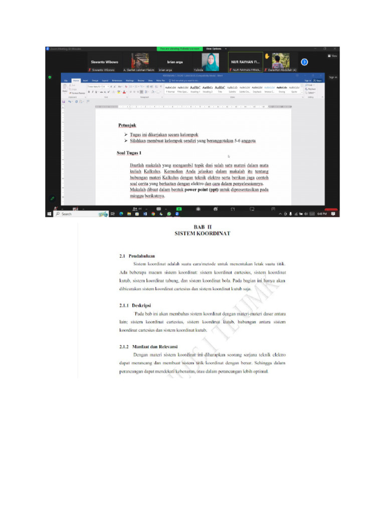 Tugas Kalkulus Persentasi | PDF