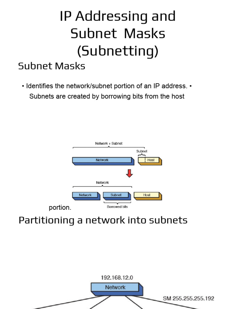 Subnetting | PDF | Computer Networking | Arithmetic