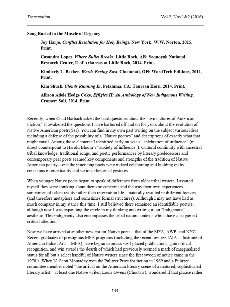 REVIEW ESSAY Song Buried in The Muscle o | PDF | Poetry